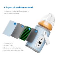 China Portable USB Baby Bottle Warmer with 5-Temp Settings for Travel for sale