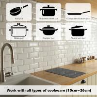 China 30 cm Double Ceramic Domino Hob with 2 Cooking Zones - 9-Level Temperature Control & 5.3 kg Weight for sale