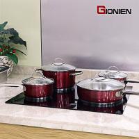 China 60 cm Black Glass Ceramic Electric Hob with 4 Cooking Zones, 6000 W Power and Touch Controls for sale