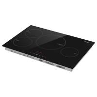 China 30-Inch 4-Burner Induction Cooktop 7200W 220-240V with Touch Controls and Timer for sale