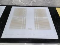 China Black White Built-In Electric Cooktop Ceramic Glass Surface - Borosilicate & Microcrystalline Glass with 700°C Thermal Resistance for sale