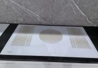 China Black White Built-In Electric Cooktop Ceramic Glass Surface - Borosilicate & Microcrystalline Glass with 700°C Thermal Resistance for sale