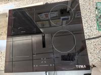 China 60cm Black Glass Electric Ceramic Cooktop with 4 Cooking Zones, 6kW Power and 9-Level Temperature Control for sale