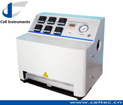 China Five Point Heat Sealer 300°C Precision Heat Seal Tester with 7 Inch Touch Screen for sale