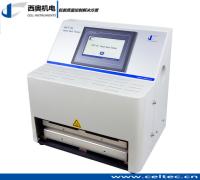 China Heat Seal Tester ASTM F2029 Plastic Film Heat Sealer 300°C 0.7 MPa Hot Tack Test Machine for sale