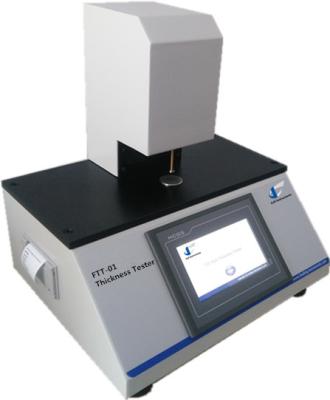 China Mechanical Contacting Thickness Tester 0-2mm 0.1μm Resolution for Plastic Film Paper Foil for sale