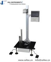 China PVC Sheet Ball Impact Tester 300-600mm Height Steel Ball Drop Test Instrument for sale
