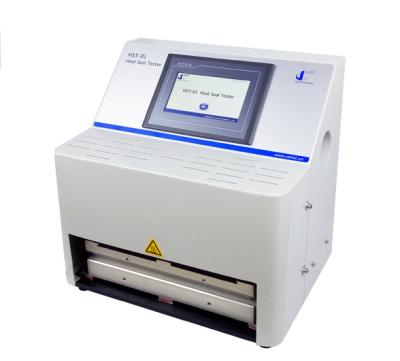 China Polymer Heatsealability Tester ASTM F2029 300C 0.7MPa Flexible Web Heat Seal Tester for sale