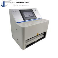 China ASTM F2029 Plastic Film Heat Sealability Testing Machine 300℃ 0.7 MPa for Polymer Heat Sealer Lab for sale