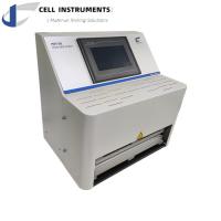China ASTM F2029 Plastic Film Heat Sealability Testing Machine 300℃ 0.7 MPa for Polymer Heat Sealer Lab for sale