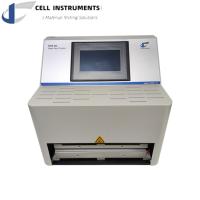 China ASTM F2029 Plastic Film Heat Sealability Testing Machine 300℃ 0.7 MPa for Polymer Heat Sealer Lab for sale