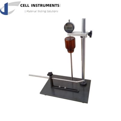 China Bottle Wall Thickness Tester 0.01mm Precision Digital Gauge for Glass Plastic Containers 5-50mm Diameter for sale