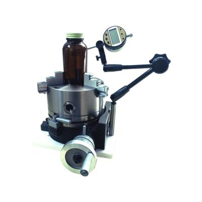 China Cosmetic Glass Bottle Verticality Deviation Measurement Drinks Packaging Bottle Perpendicularity Testing Instrument for sale