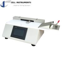 China SPC-01 Cling Film Peel Tester ASTM D5458 5N 125mm/min Stretch Wrap Adhesion Testing Machine for sale