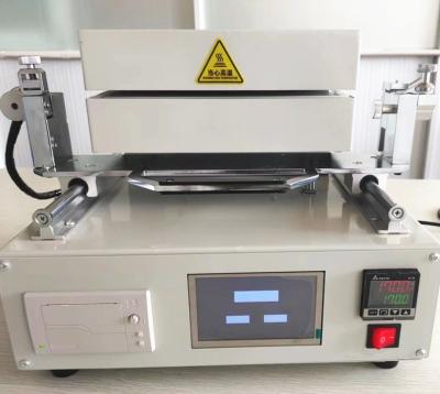 China Hot Air Thermal Shrinkage Tester for Dipped Polyester Cords Yarn Shrink Tester 250°C 50N ASTM D4974 for sale