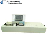 China ASTM F1921 Method A Hot Tack Tester Plastic Film Heat Seal Strength Tester 220V 50Hz for sale