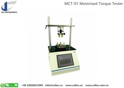 China Bottle Cap Torque Meter Digital Torque Force Measurement Tester Automated Motorized Torque Tester ASTM D3474 for sale