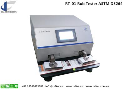 China Printing Ink Rub Resistance Durability Tester Paper Ink Absorption Tester for sale