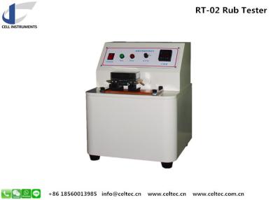 China Ink Rub Tester Colour Fastness Testing Machine ASTM D5264 230mm 4.5Lb for sale