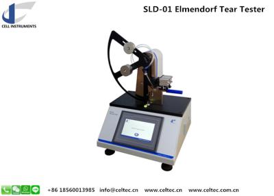 China Textile Elmendorf Tear Strength Tester 200-6400gf Pendulum Tearing Resistance Test Instrument for sale