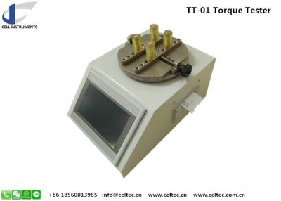 China Digital Cap Torque Tester 10Nm Bottle Cap Torque Measuring Instrument with Touch Screen for sale