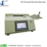 China SPC-01 Peel Cling Tester ASTM D5458 BB/T 0024 Stretch Wrap Film Adhesion Tester 5N 125mm/min for sale