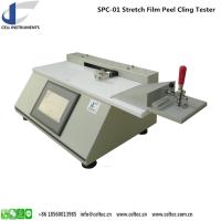 China SPC-01 Peel Cling Tester ASTM D5458 BB/T 0024 Stretch Wrap Film Adhesion Tester 5N 125mm/min for sale