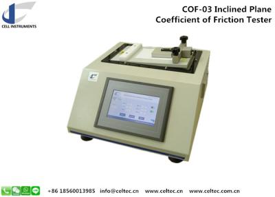China Slide Angle Coefficient Of Static Friction Tester Different Sled Blocks Available for sale