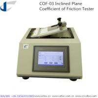 China Friction Coefficient Instrument For Thin Films Coefficient of Friction COF Testing Machine for sale