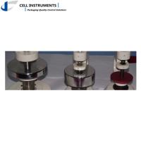 China Digital Tissue Thickness Tester 0-4mm 0.001mm Resolution Paper Board Gauge for sale