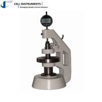 China Digital Tissue Thickness Tester 0-4mm 0.001mm Resolution Paper Board Gauge for sale
