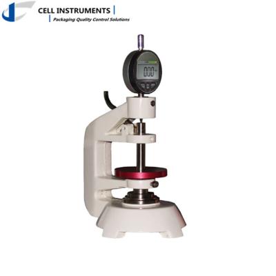 China Digital Tissue Thickness Tester 0-4mm 0.001mm Resolution Paper Board Gauge for sale