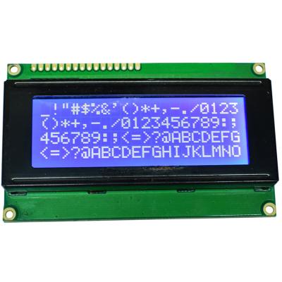 China 20×4 Character Dot Matrix Lcd Display Module 5V STN Blue Negative Back - Light Type for sale