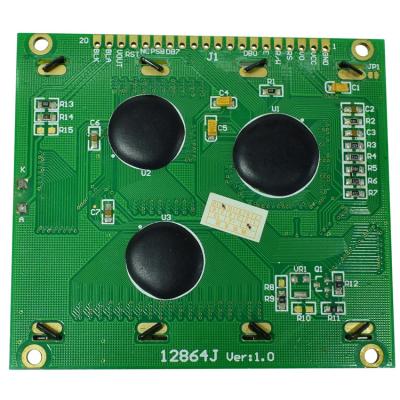 China 128*64 STN Graphic Dot Matrix LCD Display Module Dot Matrix Type Serial AiP31020 Controller for sale
