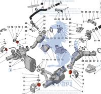 China Used OEM Exhaust System for Ferrari F8 in Excellent Condition with OE Part Numbers for sale