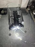 China Rolls Royce Phantom V12 engine coffee table cannot be installed for use in vehicles. Suitable for coffee table decoration, office personal collection 11002155471 2155476 2154478 2154765 11617509485 for sale