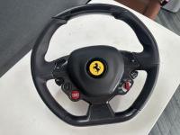 China Ferrari 458 high-spec carbon fiber LED steering wheel, plug-and-play upgrade, OE number 82023600 for sale
