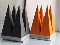 China EPP Anechoic Chamber Absorbing Foam 500mm Base Customizable RF Absorber for sale