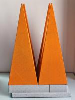 China High Electromagnetic Absorption EMC Chamber Absorber 700mm Customizable for sale