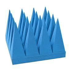 China PU Anechoic Chamber Absorbing Material Polyurethane Foam Sound Absorbing 3000mm x 8000mm for sale