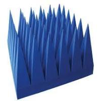 China PU Anechoic Chamber Absorbing Material Polyurethane Foam Sound Absorbing 3000mm x 8000mm for sale