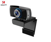 China Full HD 1080p Webcams Wide Angle Auto Focus Web Camera With Microphone for sale