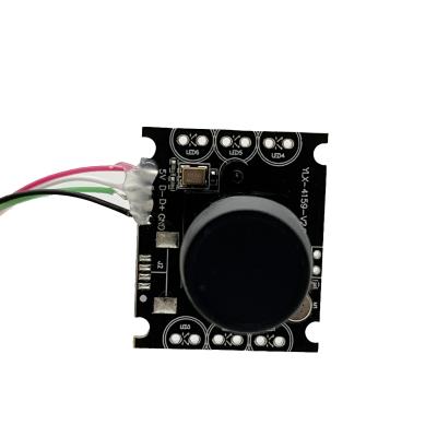 China 100 Degree High Definition Webcam Wide Angle Square Shape 720P Camera Module for sale