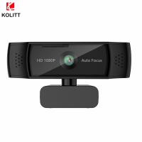 China Full HD Desktop Computer Cameras Wide Angle Webcam With Microphone for sale