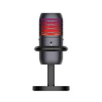 China Live Stream Condenser Mic with RGB Lights Mute/Gain/Headphone Output/Volume Control for sale