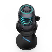 China Coolest Gaming Microphone PC Mic with 3.5mm Jack/Mute Button for Live Streaming for sale