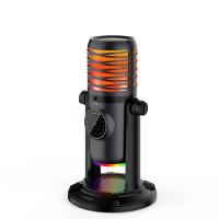 China RGB USB Condenser Gaming Microphone For PC Laptop Phone Computer for sale