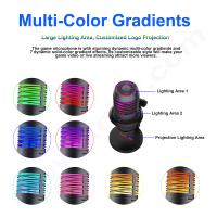 China ODM / OEM Studio Computer Microphone , RGB USB Microphone For Streaming And Singing for sale
