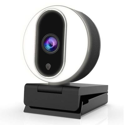 China Laptop Live Broadcast Cameras 1080P Full HD Webcam With Dual Microphone for sale