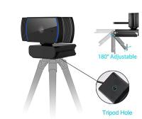 China HD 1080P USB PC Web Cameras Autofocus With Privacy Cover for sale